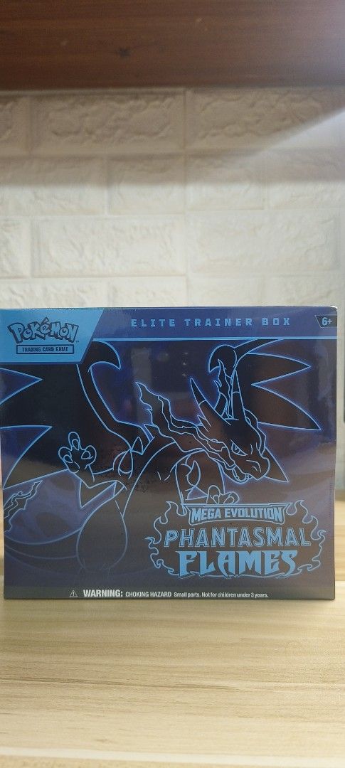 Pokemon TCG Mega Evolution Phantasmal Flames Elite Trainer Box, Hobbies ...