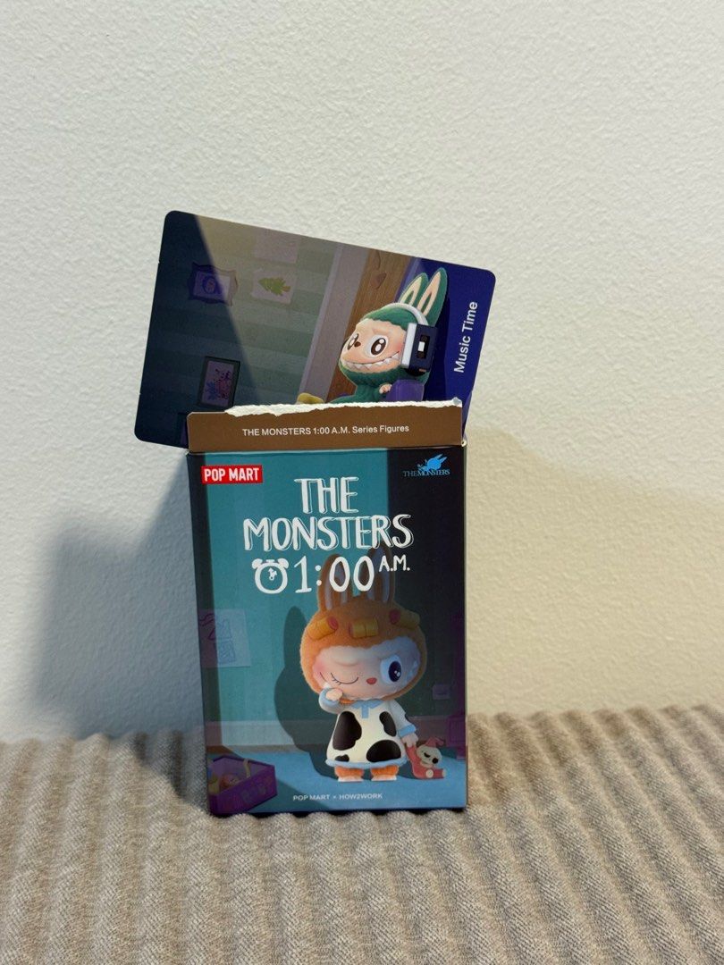 POP MART Labubu The Monsters 1:00 AM Series - Music Time, Hobbies ...