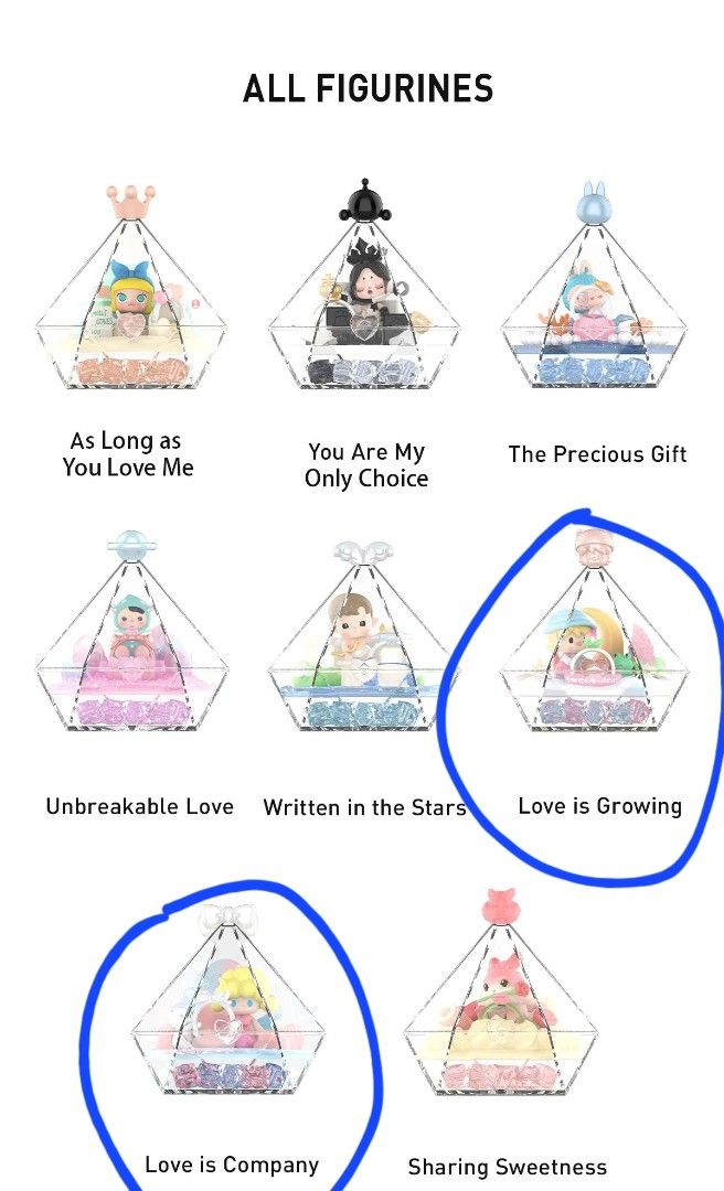 POP MART Wishes at Your Fingertips Series, Hobbies & Toys, Toys & Games ...