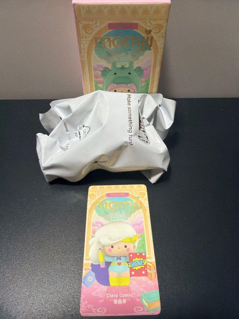 Popmart momiji book shop figure, Hobbies & Toys, Toys & Games on Carousell