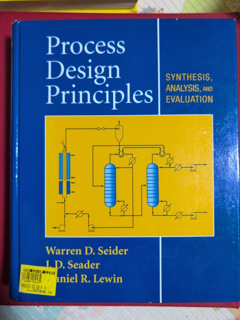 Process Design Principles Textbook, Hobbies & Toys, Books & Magazines ...