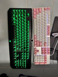 Machenike K500 94 percent RGB Mechanical Keyboard - Grey, Computers ...