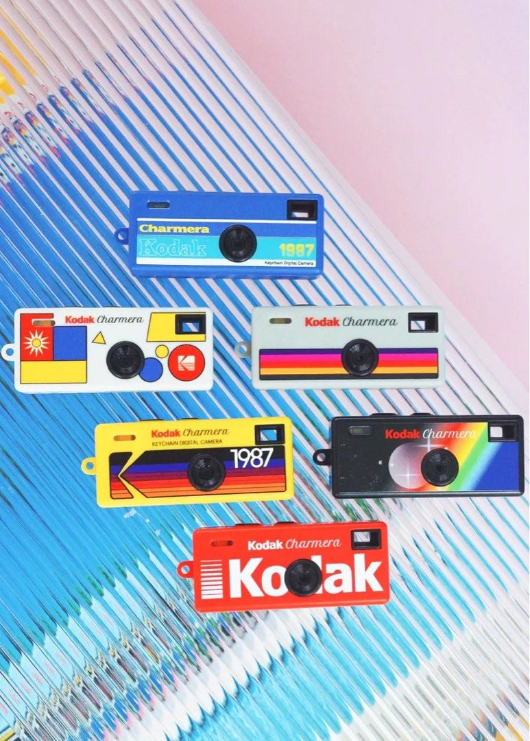 [Red or Black] Kodak Charmera Keychain Digital Camera, Hobbies & Toys ...