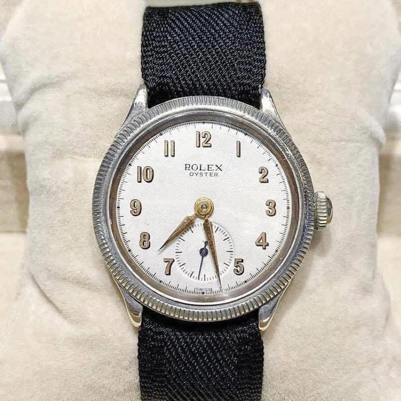 Rolex Sliver Case 1571 Sultan Logo, Luxury, Watches on Carousell