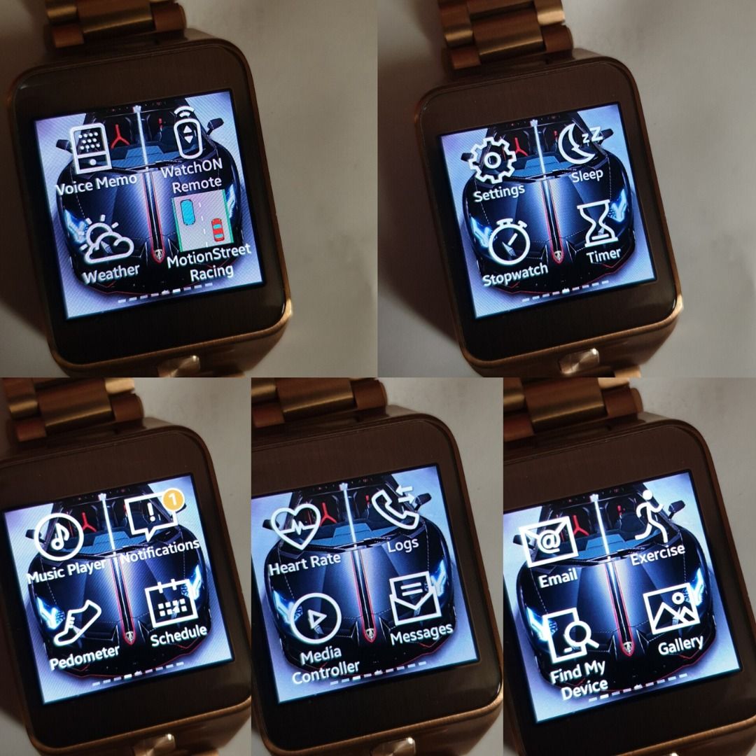 SAMSUNG GEAR 2 ORIGNAL,Super AMOLED, BUILT IN CAMERA. IN ORIGNAL ...