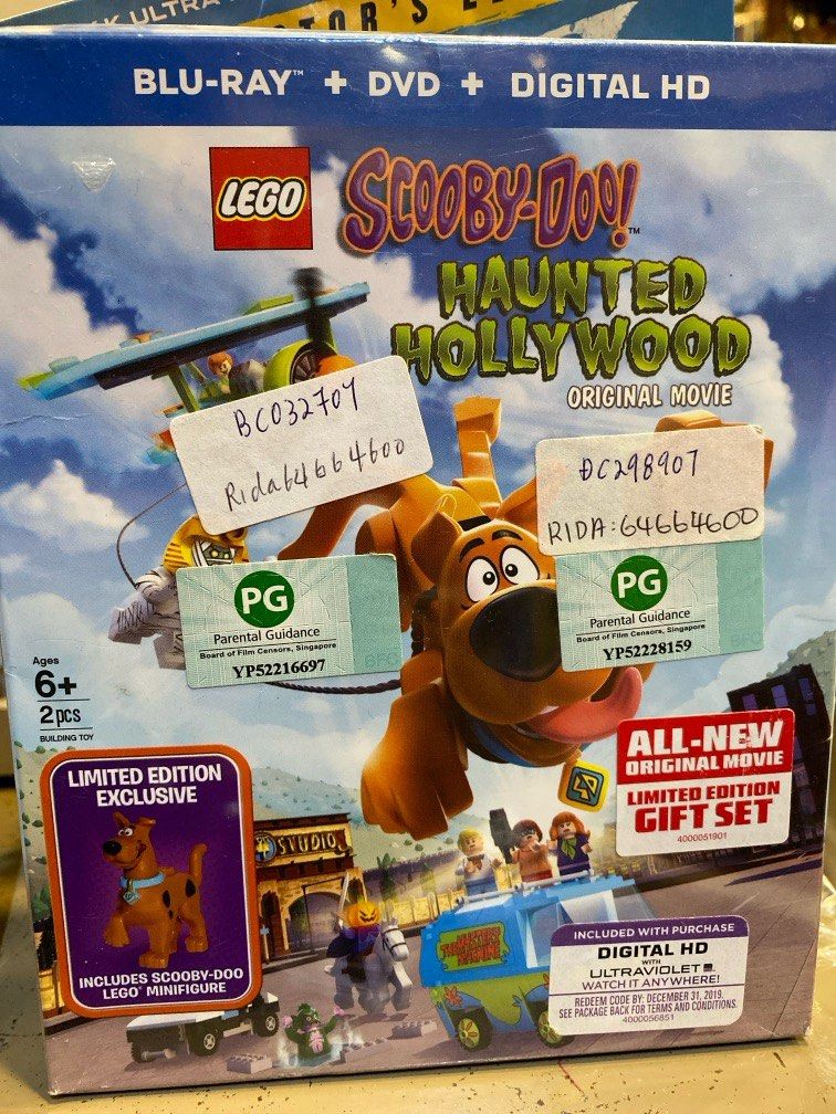Scooby-Doo! Haunted Hollywood (BR + DVD), Hobbies & Toys, Music & Media ...