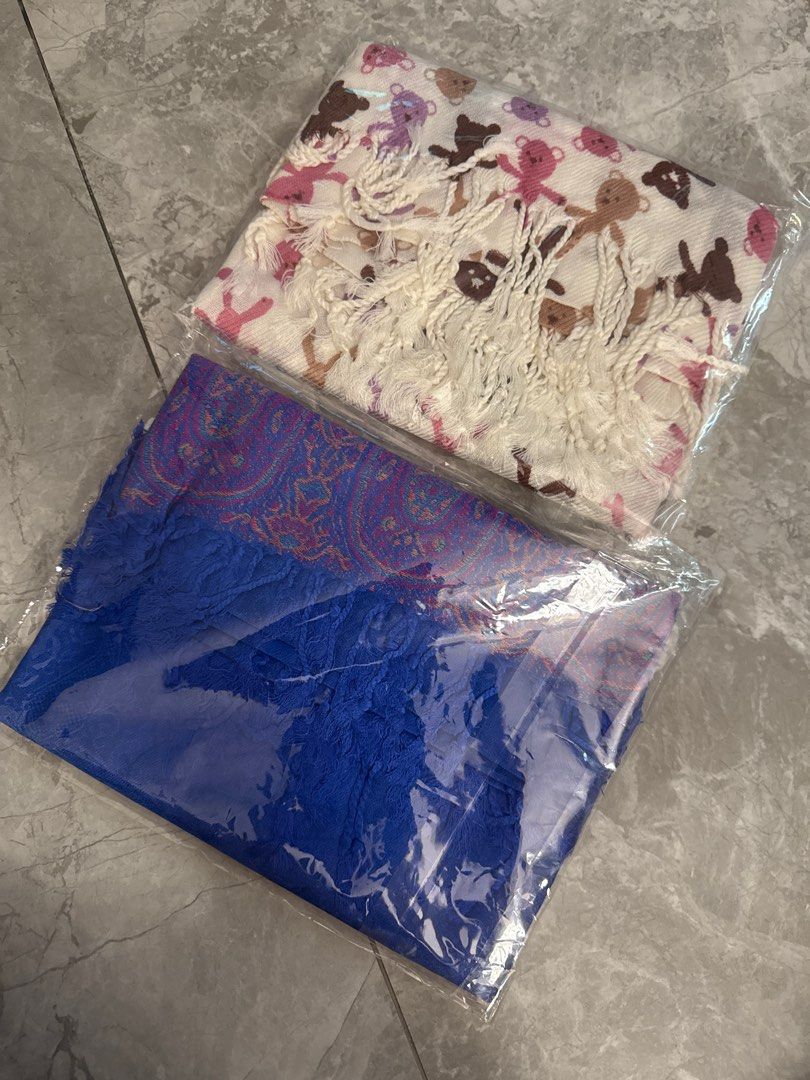 Shawls (2 for $8), Women's Fashion, Muslimah Fashion, Hijabs on Carousell