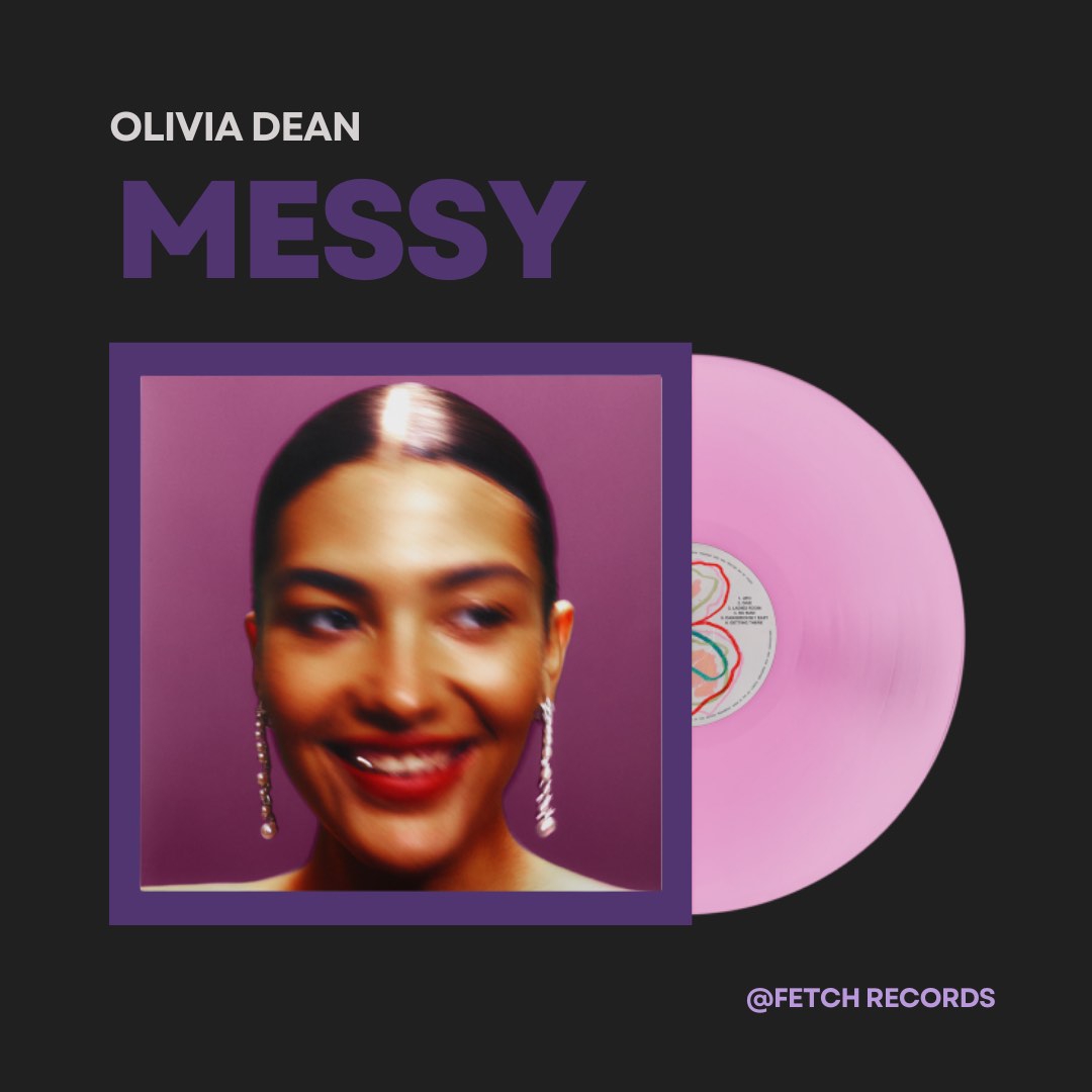 [SIGNED] Olivia Dean - Messy VINYL (ROSE PINK + SIGNED INSERT), Hobbies ...