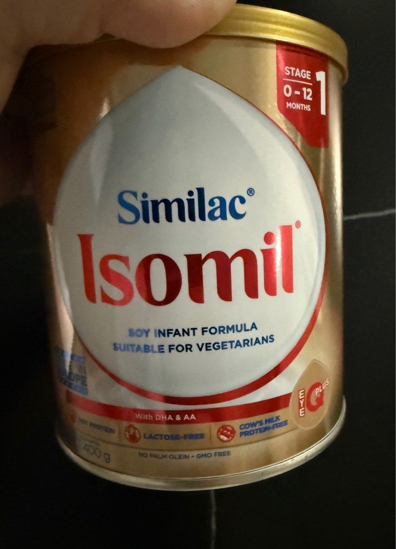 Similac Isomil Stage 1 Soy Infant Formula, Babies & Kids, Nursing ...