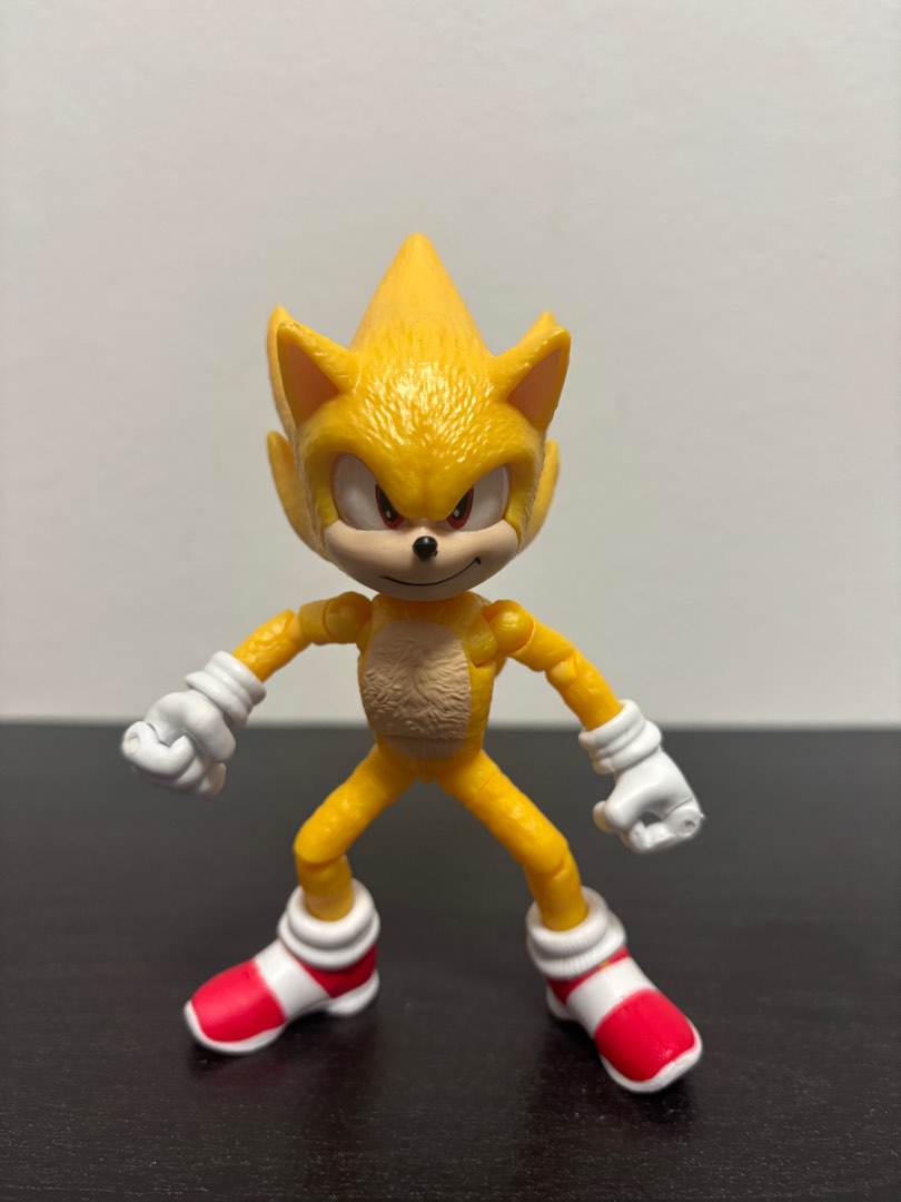 Sonic Movie 3 Super Sonic Figure, Hobbies & Toys, Toys & Games on Carousell