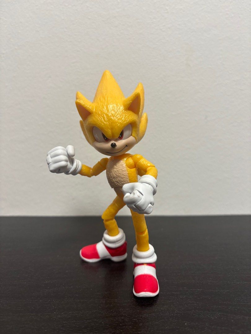 Sonic Movie 3 Super Sonic Figure, Hobbies & Toys, Toys & Games on Carousell