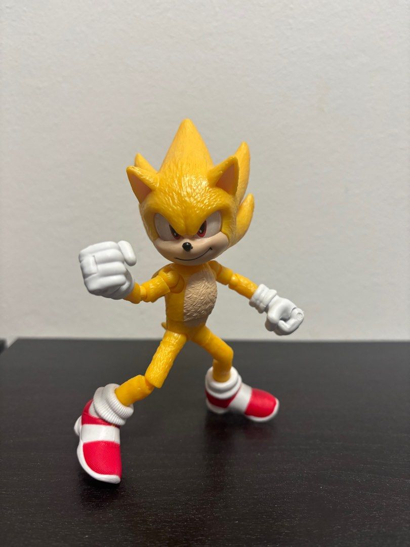 Sonic Movie 3 Super Sonic Figure, Hobbies & Toys, Toys & Games on Carousell