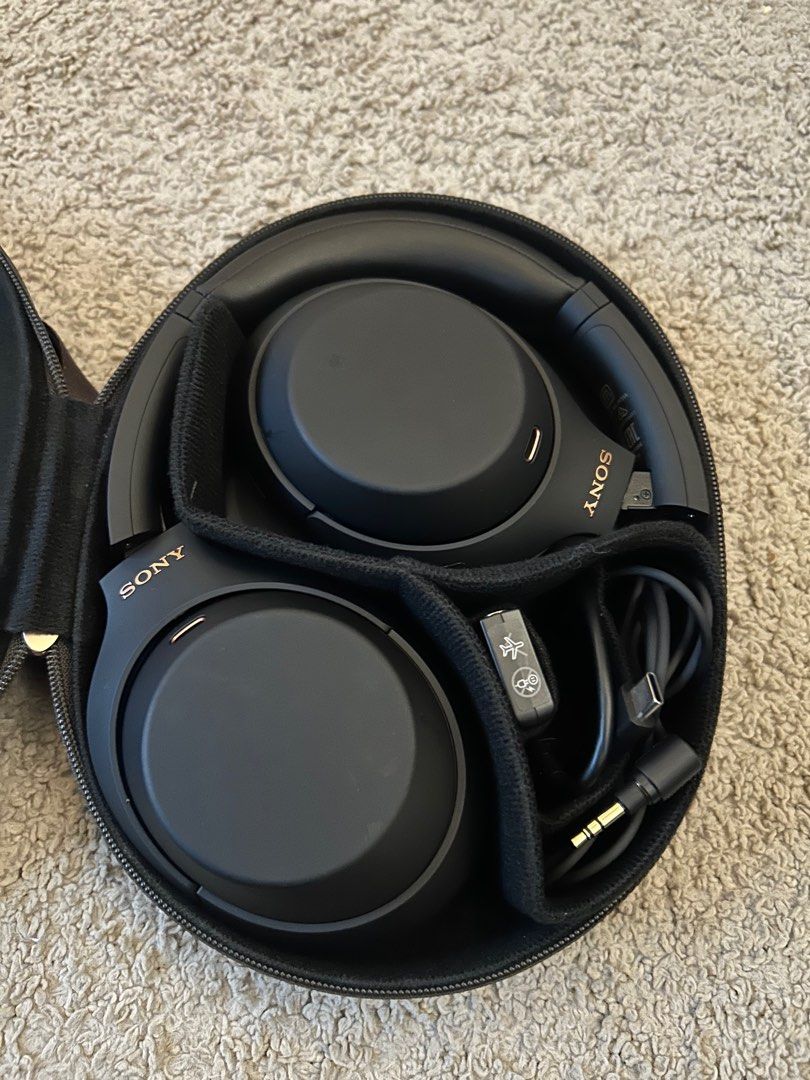 Sony WH-1000XM4 Noise Cancelling Headphones, Audio, Headphones ...
