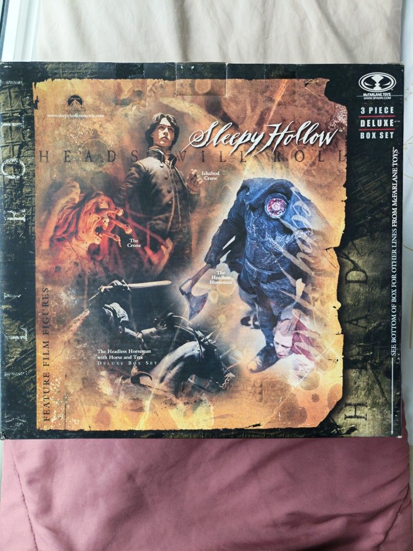 Spawn Sleepy Hollow Headless Horseman Deluxe Box Set, Hobbies & Toys ...