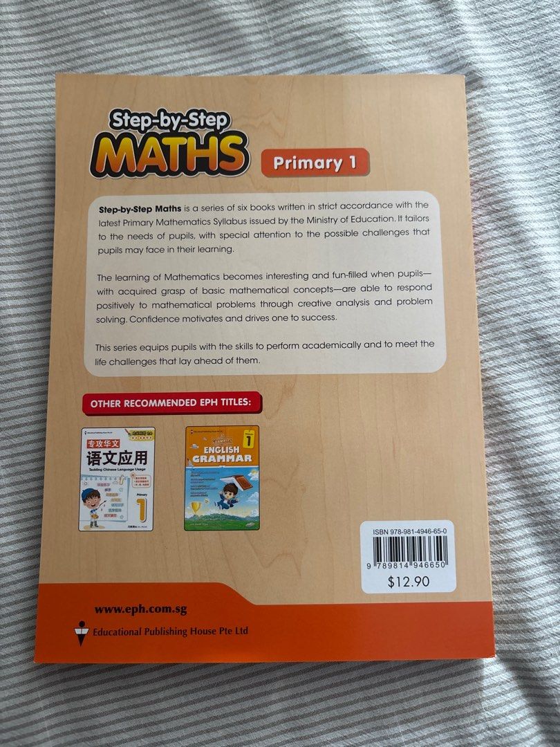 [P1 MATHS] Step-by-Step Maths Primary 1, Hobbies & Toys, Books ...