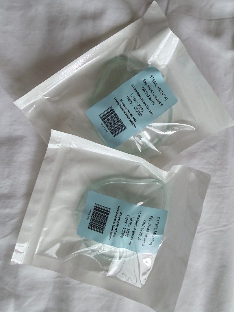 Sterile Medical Eye Shield Universal - New, Beauty & Personal Care ...