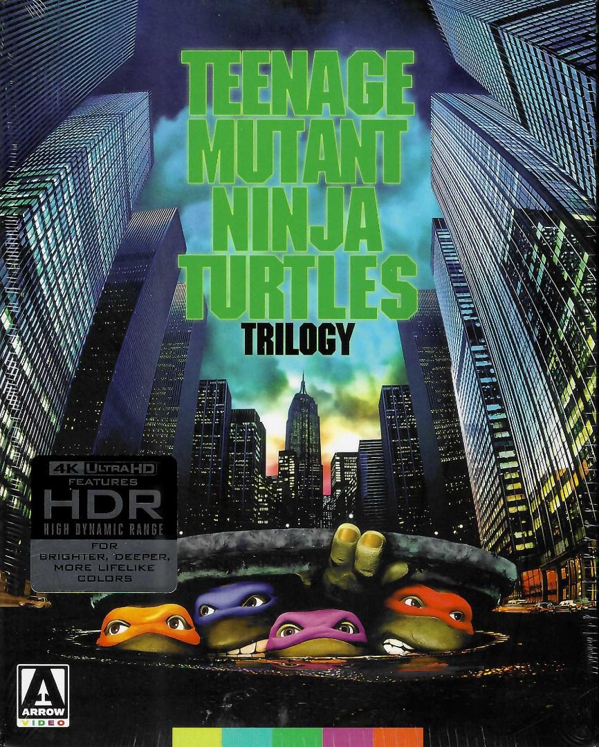 Teenage Mutant Ninja Turtles Trilogy 4K (Arrow Video Limited Edition ...