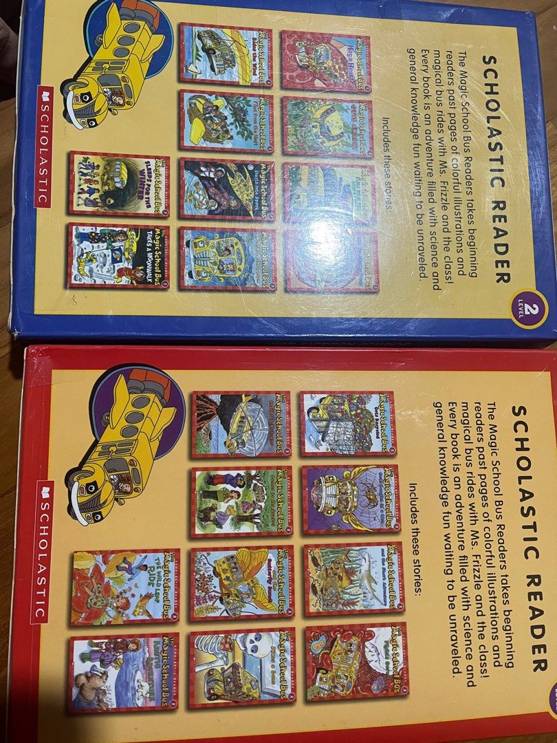The Magic School Bus Science Reader Books, Hobbies & Toys, Books ...