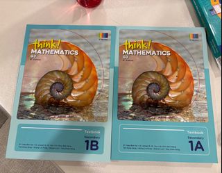 Think! Mathematics G3 Textbook 1A & 1B, Hobbies & Toys, Books ...