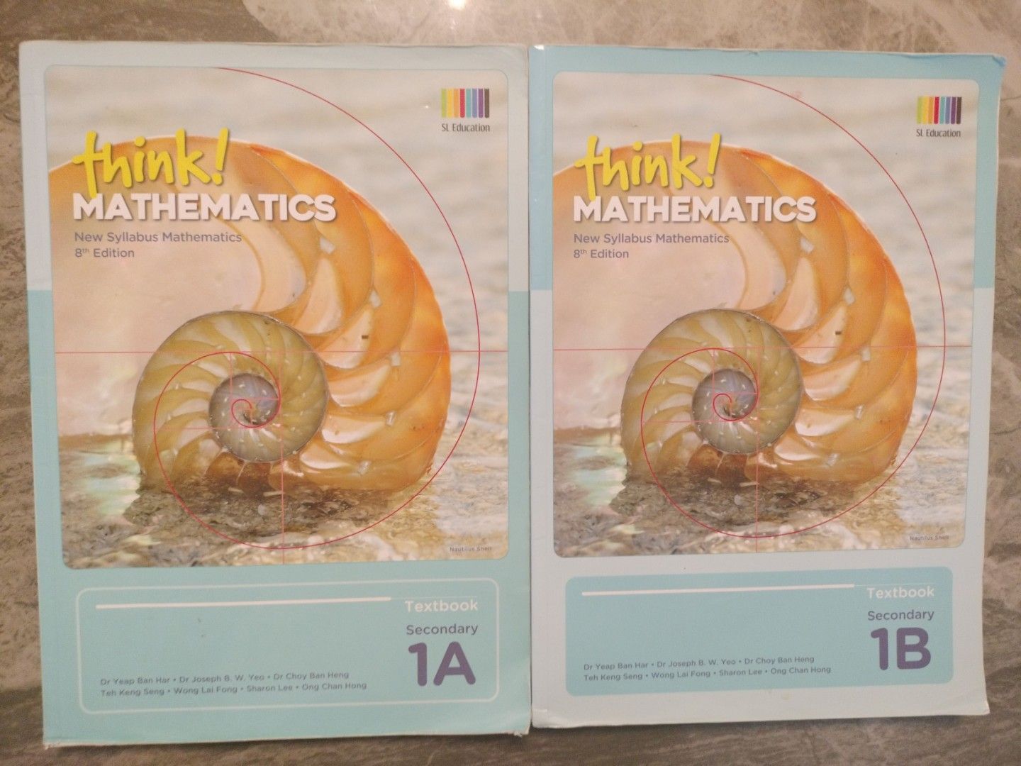 Think! Mathematics Textbook 1A & 1B, Hobbies & Toys, Books & Magazines ...