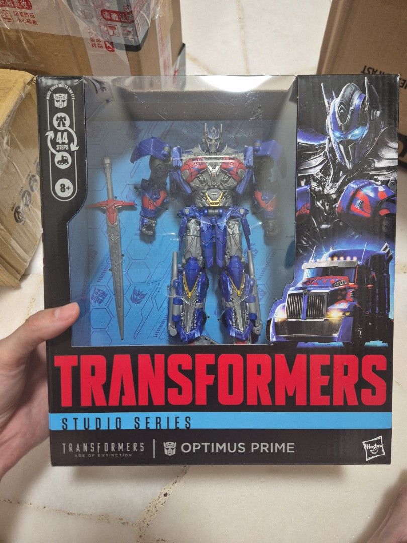 Transformers studio series optimus prime age of extinction, Hobbies ...