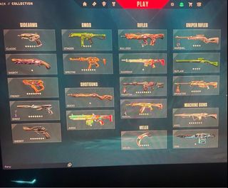 Valorant Skins 11 perm iron, Video Gaming, Gaming Accessories, In-Game ...