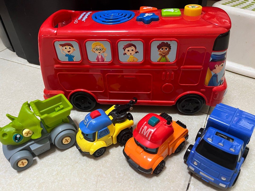VTech playtime bus with phonics,, Hobbies & Toys, Toys & Games on Carousell