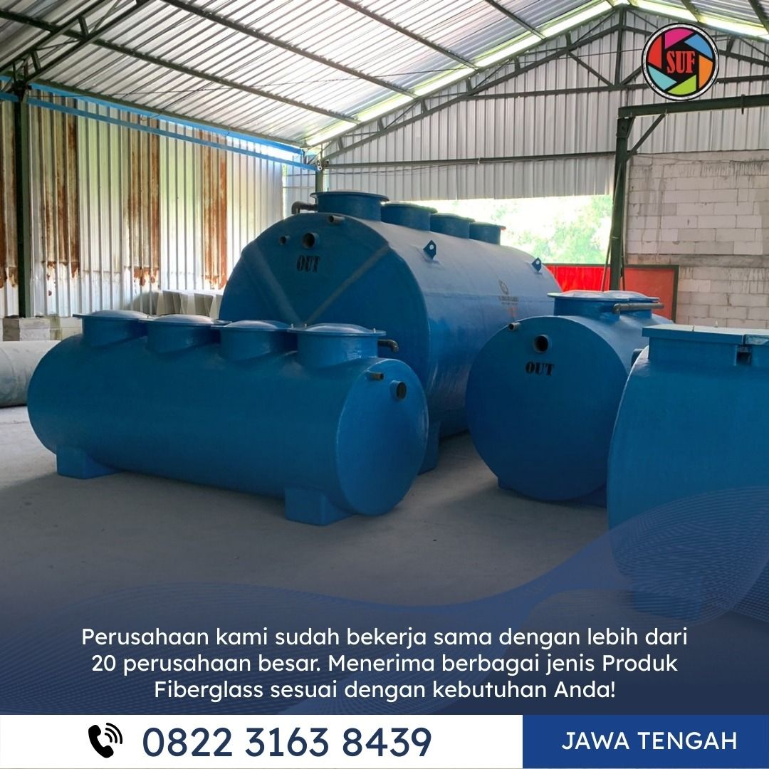 Wa: 0822-3163-8439, Tangki Air Fiberglass Silinder Kapasitas 1.000 L ...