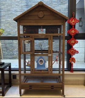 Bird cage with wheels, Pet Supplies, Homes & Other Pet Accessories on ...
