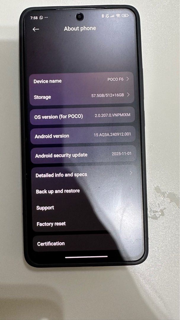 Xiaomi Poco F6 Titanium 512GB, Mobile Phones & Gadgets, Mobile Phones ...