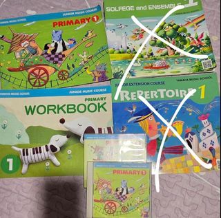 Yamaha Junior Extension Course Book 1 and 2, Hobbies & Toys, Books ...