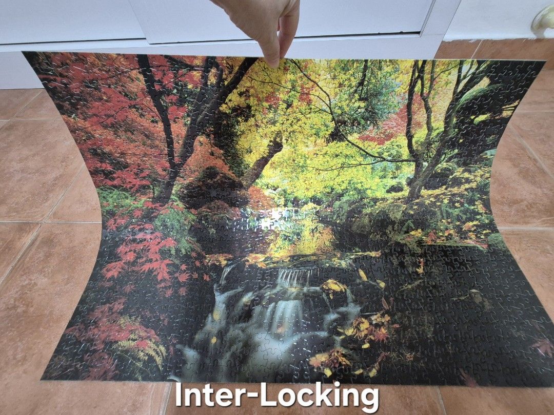 1000 Pieces Jigsaw Puzzle-Waterfall Canada, Hobbies & Toys, Toys ...