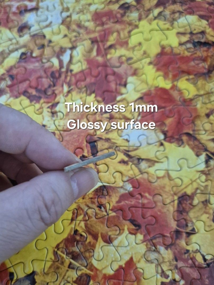 1500-Piece Jigsaw Puzzle - Autumn Waterfall, Hobbies & Toys, Toys ...