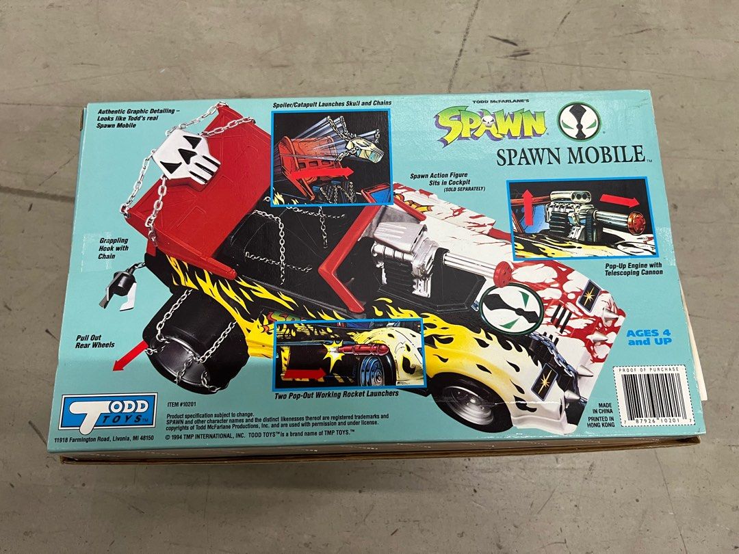 1994 Todd McFarlane Spawn Mobile Special Edition, Hobbies & Toys, Toys ...