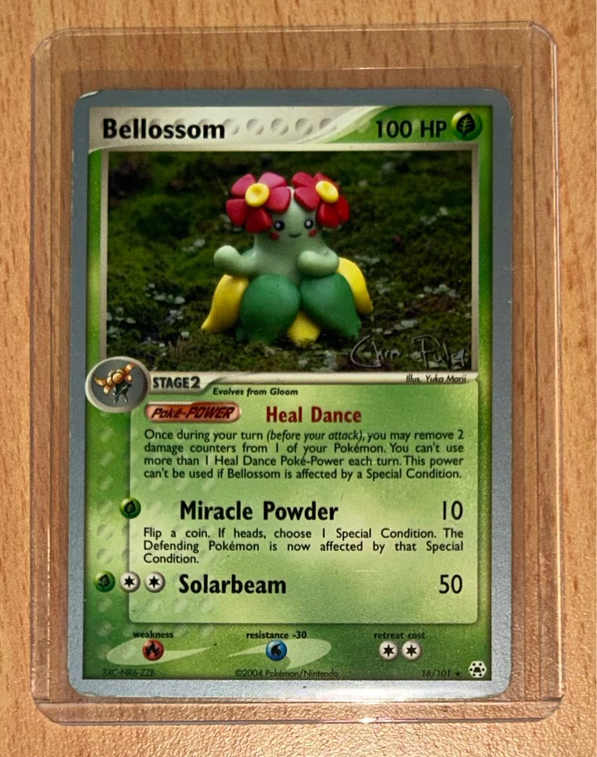 2004 Pokemon World Championship Bellossom Card, Hobbies & Toys, Toys ...