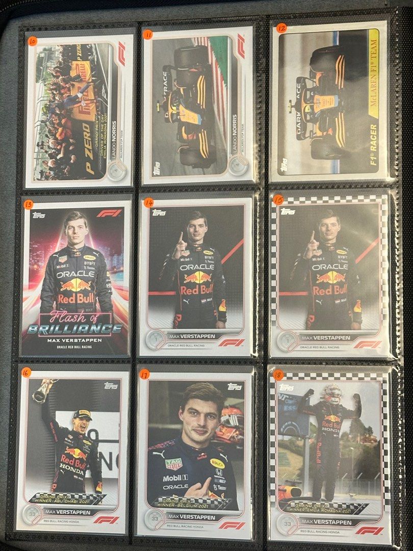 2022 Topps Formula 1 Trading Cards - Assorted, Hobbies & Toys, Toys ...