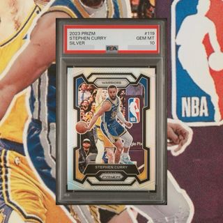 2024 Panini Prizm Deca Stephen Curry MVP Red Prizm /199 #287 PSA 10 POP ...