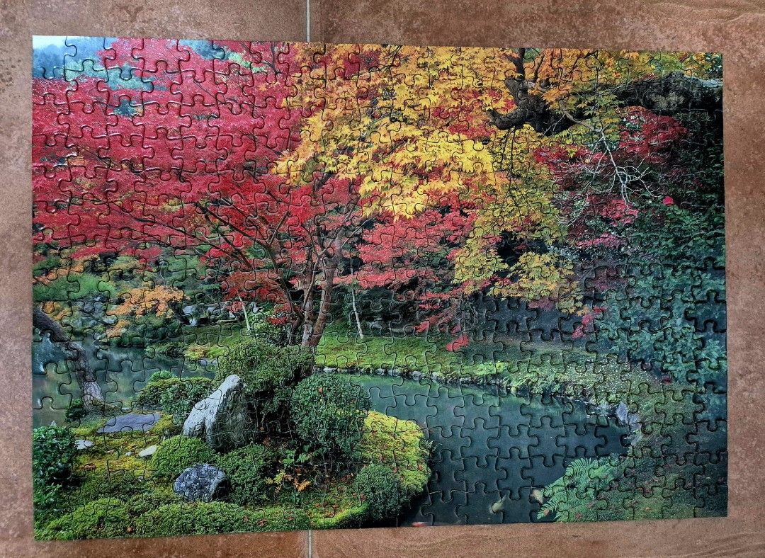 300-Piece Jigsaw Puzzle - Tenryu-ji Temple, Hobbies & Toys, Toys ...