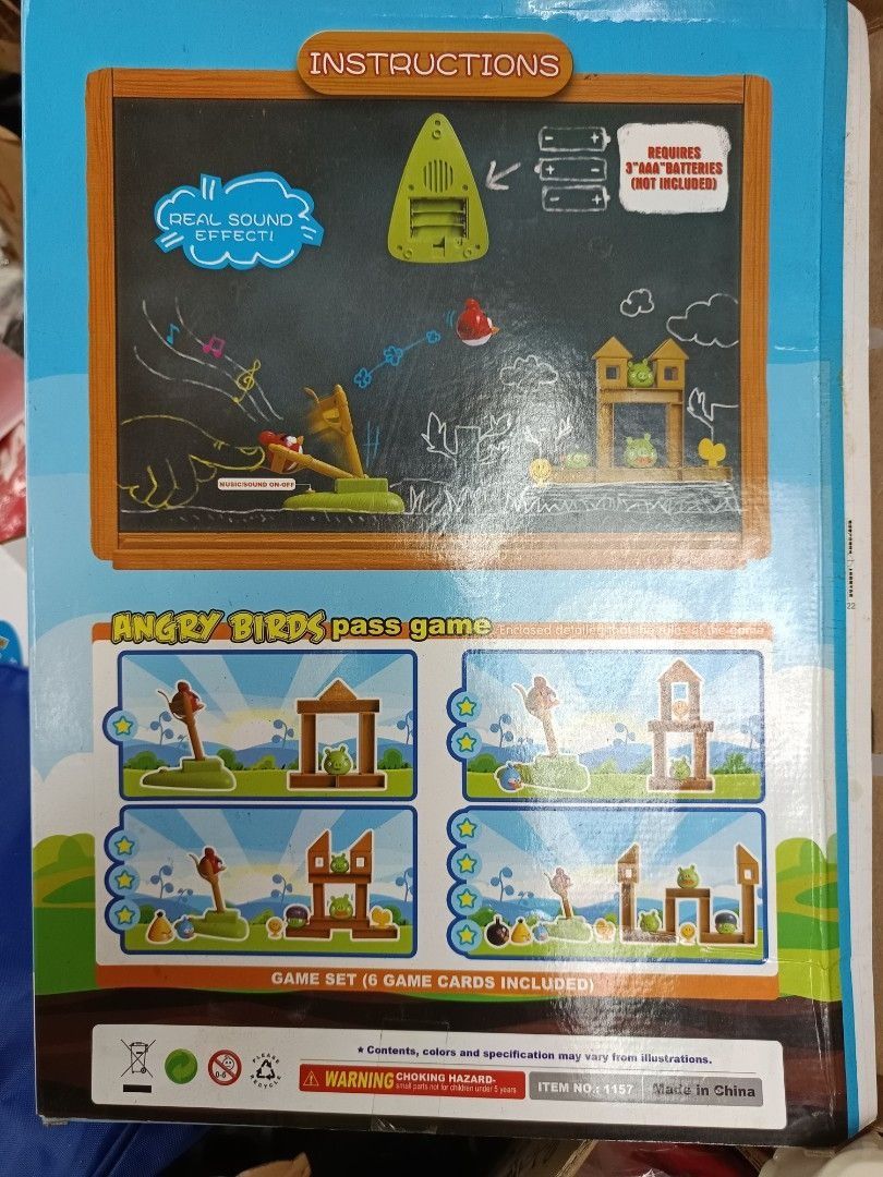 50% discounts Angry Birds Table Game - 2-4 Players, Hobbies & Toys ...