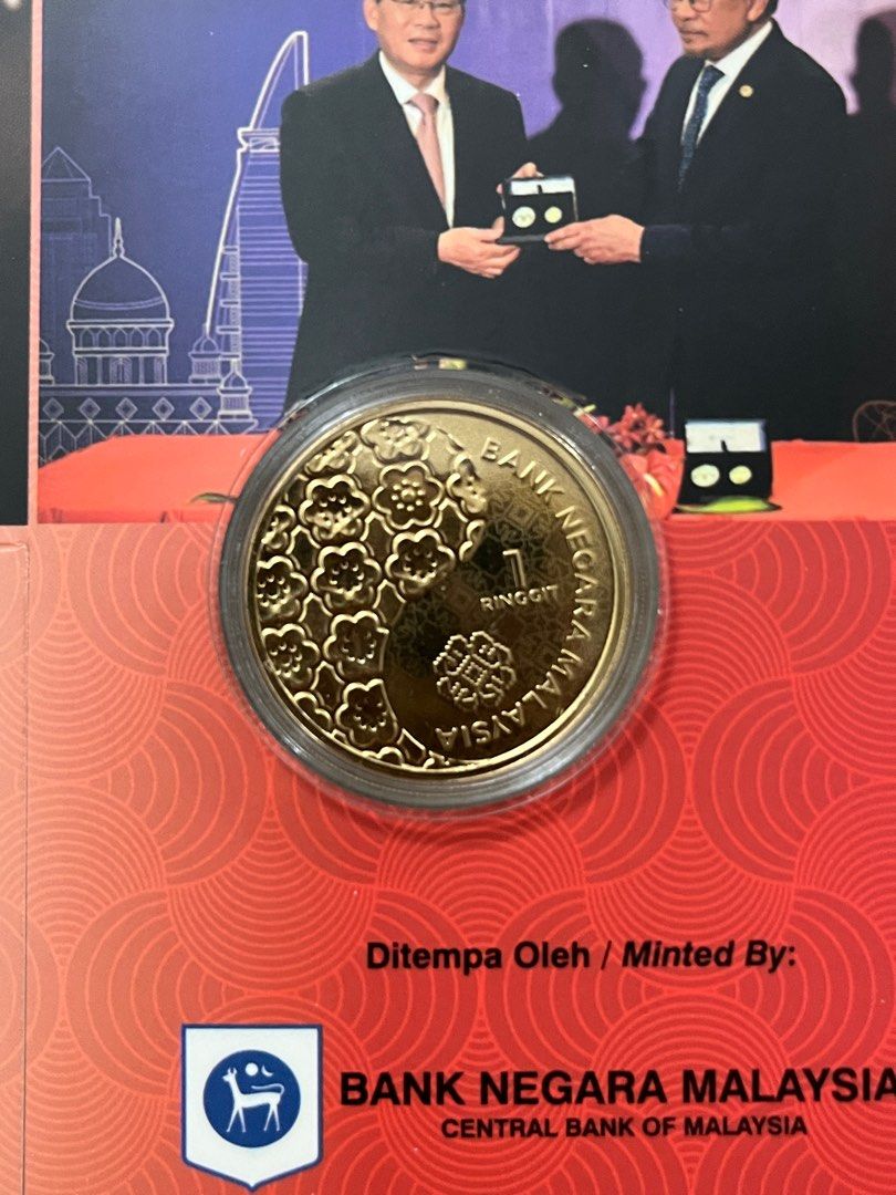 50th Anniversary of Malaysia China Diplomatic Relations Coin Card 2024 ...