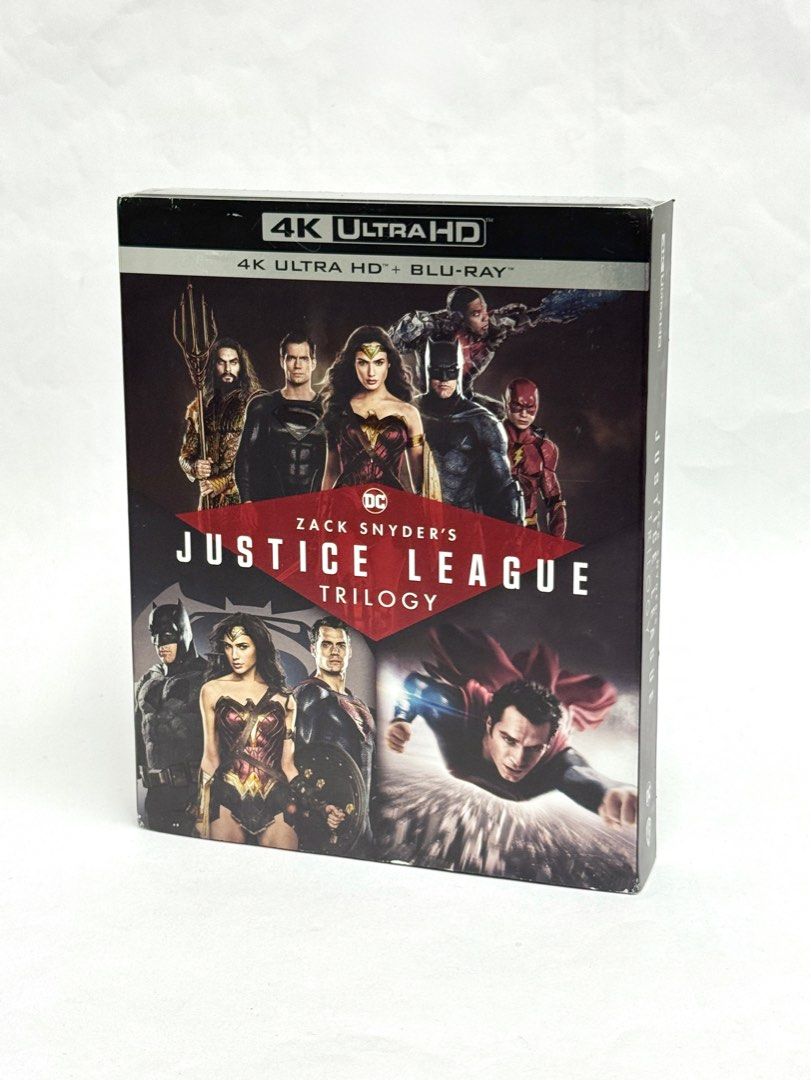 🚫HOLD [💥正義聯盟電影系列] 4K藍光Blu-ray《Zack Snyder’s Justice League Trilogy 蕯克薛 ...