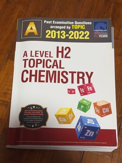 A Level H2 Chemistry Topical Questions 2014-2023, Hobbies & Toys, Books ...