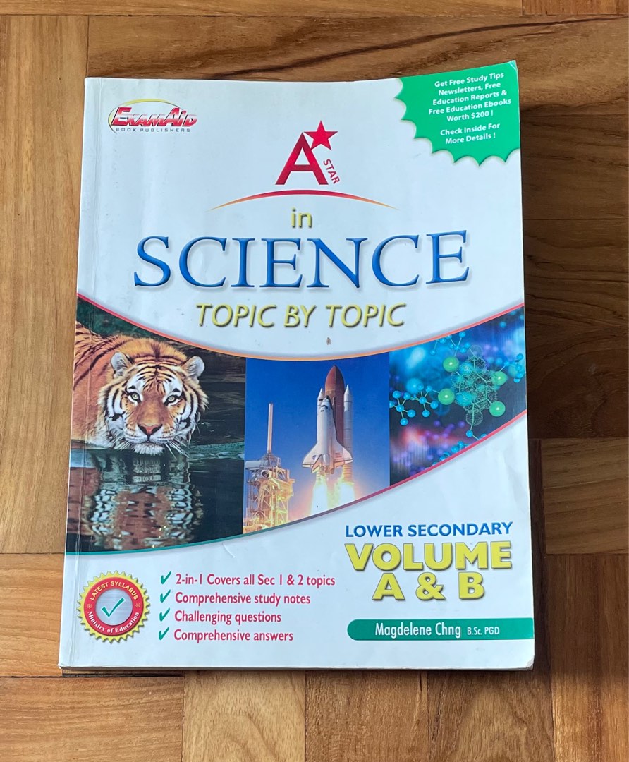 A Star in Science Topic by Topic Volume A & B for lower secondary level ...