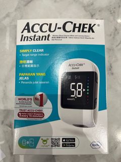 Accu-Chek Instant Blood Glucose Meter, Health & Nutrition, Medical ...
