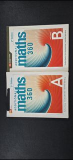 Additional Maths 360 Textbook Set, Hobbies & Toys, Books & Magazines, Textbooks on Carousell