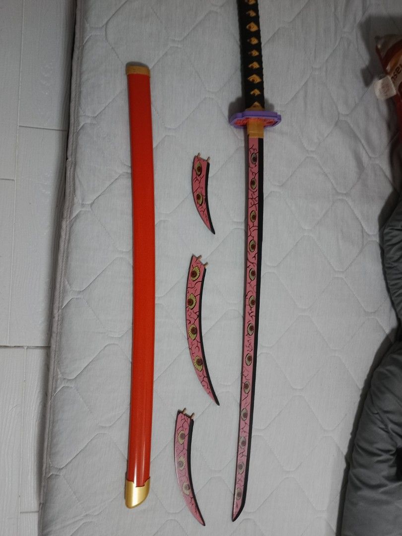 Anime Sword Prop - Demon Slayer upper moons sword, Hobbies & Toys, Toys ...