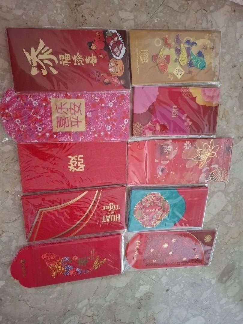 Assorted Chinese New Year Red Packets, Hobbies & Toys, Occasions ...