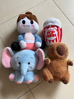 Care bear cousin Pink Elephant Plush Toy with Heart Details, Hobbies ...