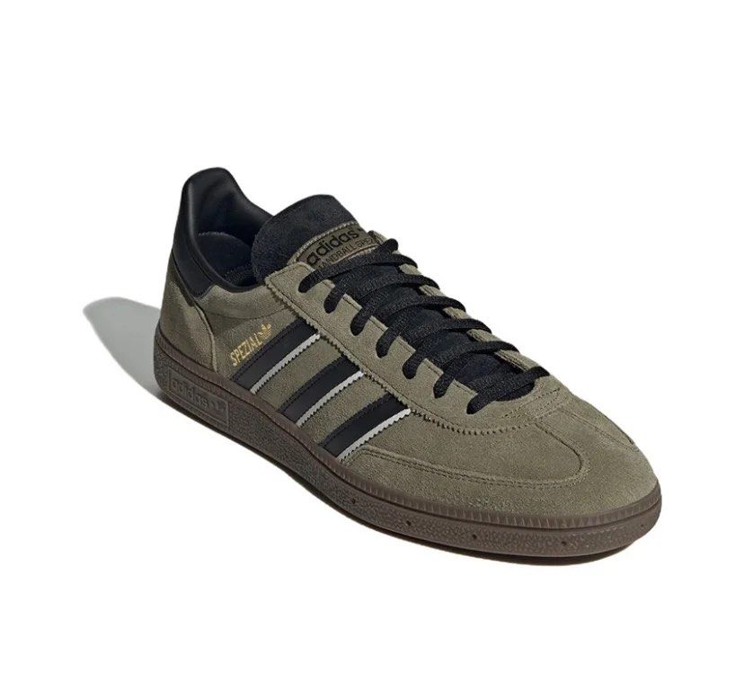 AUTHENTIC ADIDAS HANDBALL SPEZIAL SHOES ‘Focus Olive / Core Black’, Men ...
