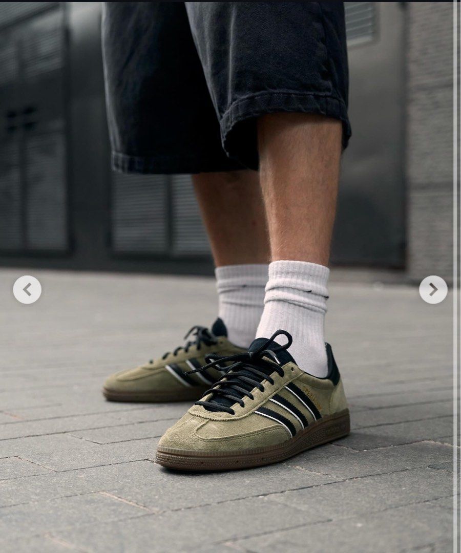 AUTHENTIC ADIDAS HANDBALL SPEZIAL SHOES ‘Focus Olive / Core Black’, Men ...